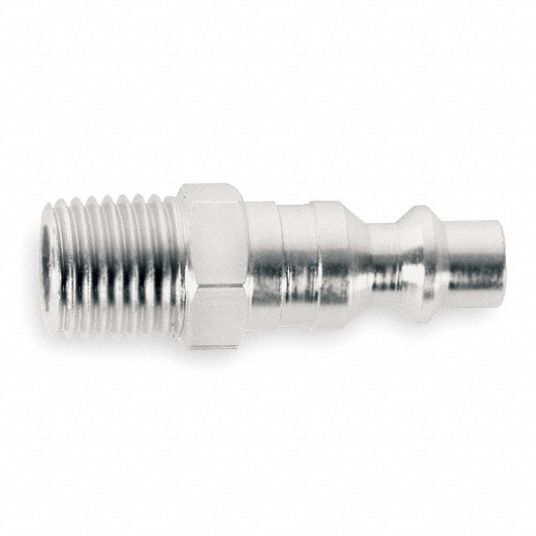 Quick Coupler Plug, 304 Stainless Steel - Grainger