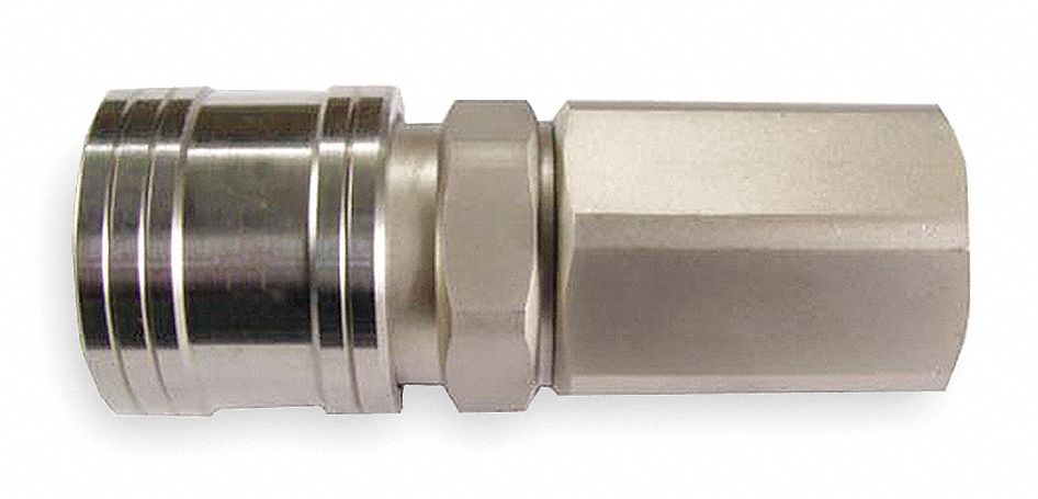 Quick Quick Coupler Body, 304 Stainless Steel - Grainger