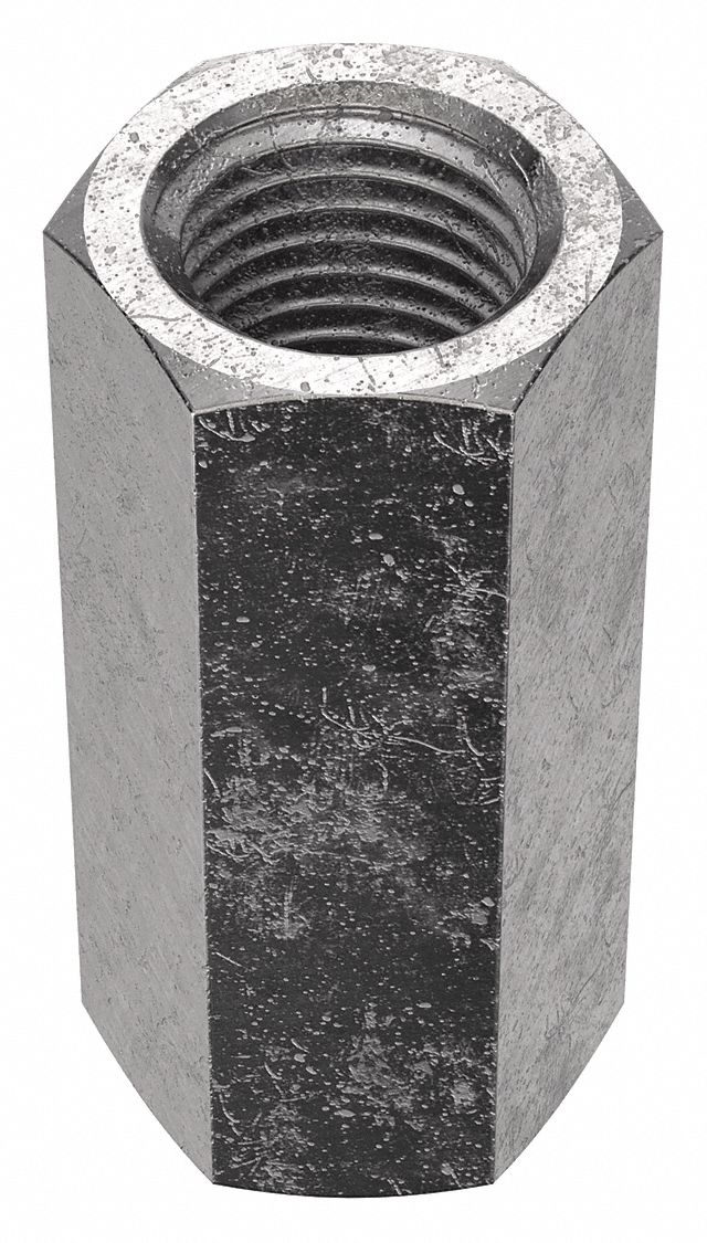 Plain, 18-8, Coupling Nut - 1HY36|250421BG - Grainger