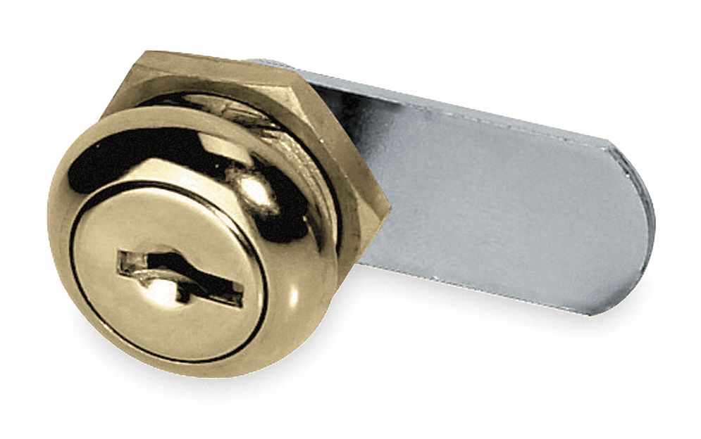 Standard Keyed Cam Lock, Key C346A - Grainger