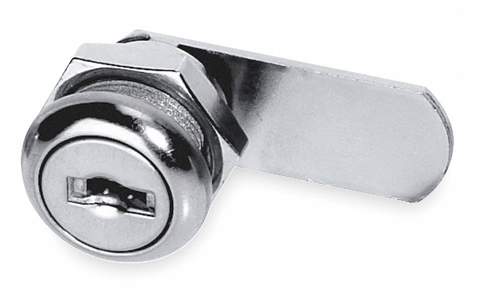 Standard Keyed Cam Lock, Key C415A - Grainger