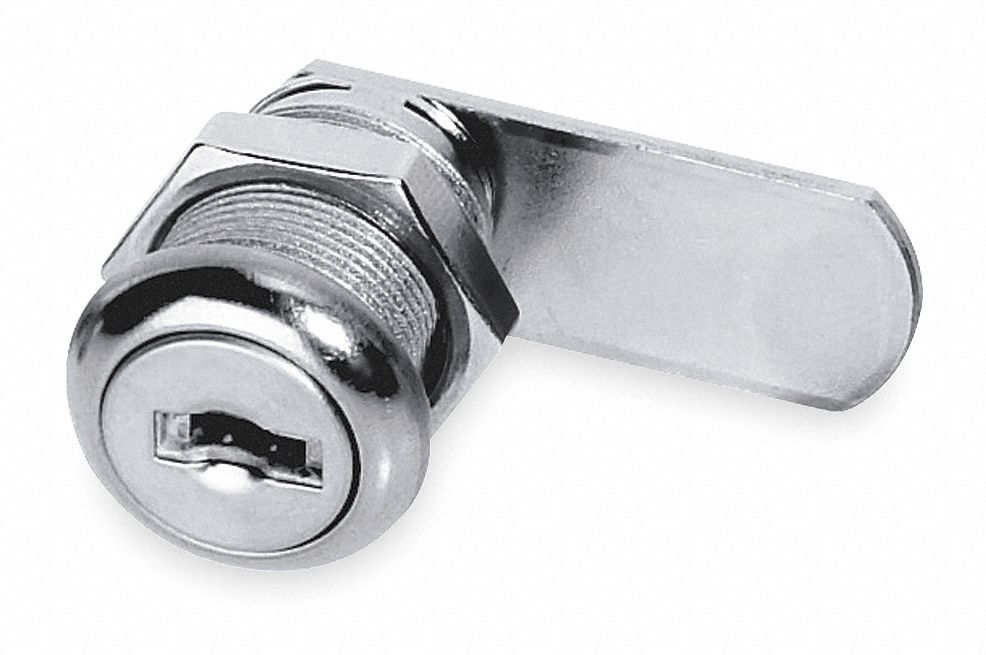 Standard Keyed Cam Lock, Key C346A - Grainger
