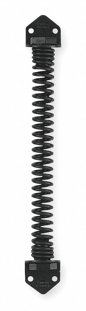 Adjustable Gate Spring,Black - Grainger