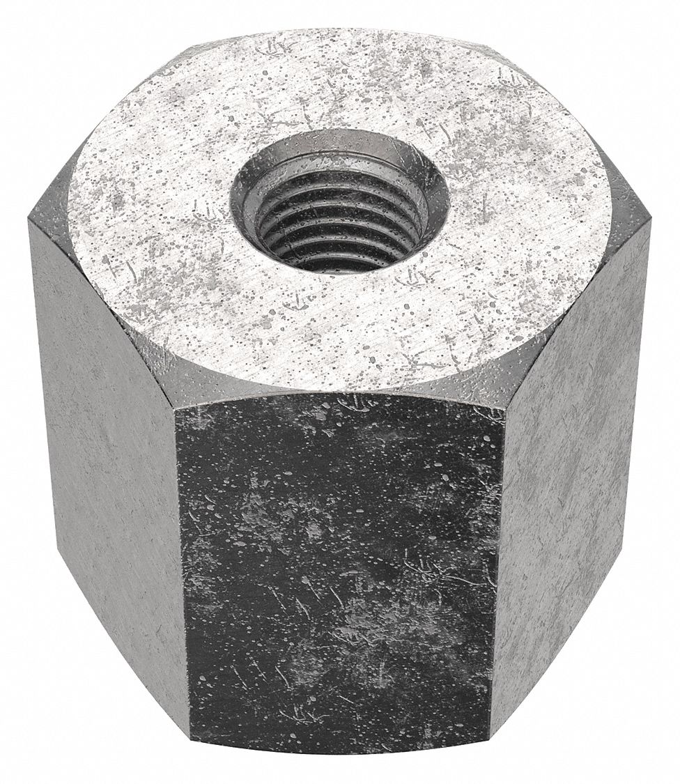 Plain, 18-8, Coupling Nut - 1JB99|205833BG - Grainger