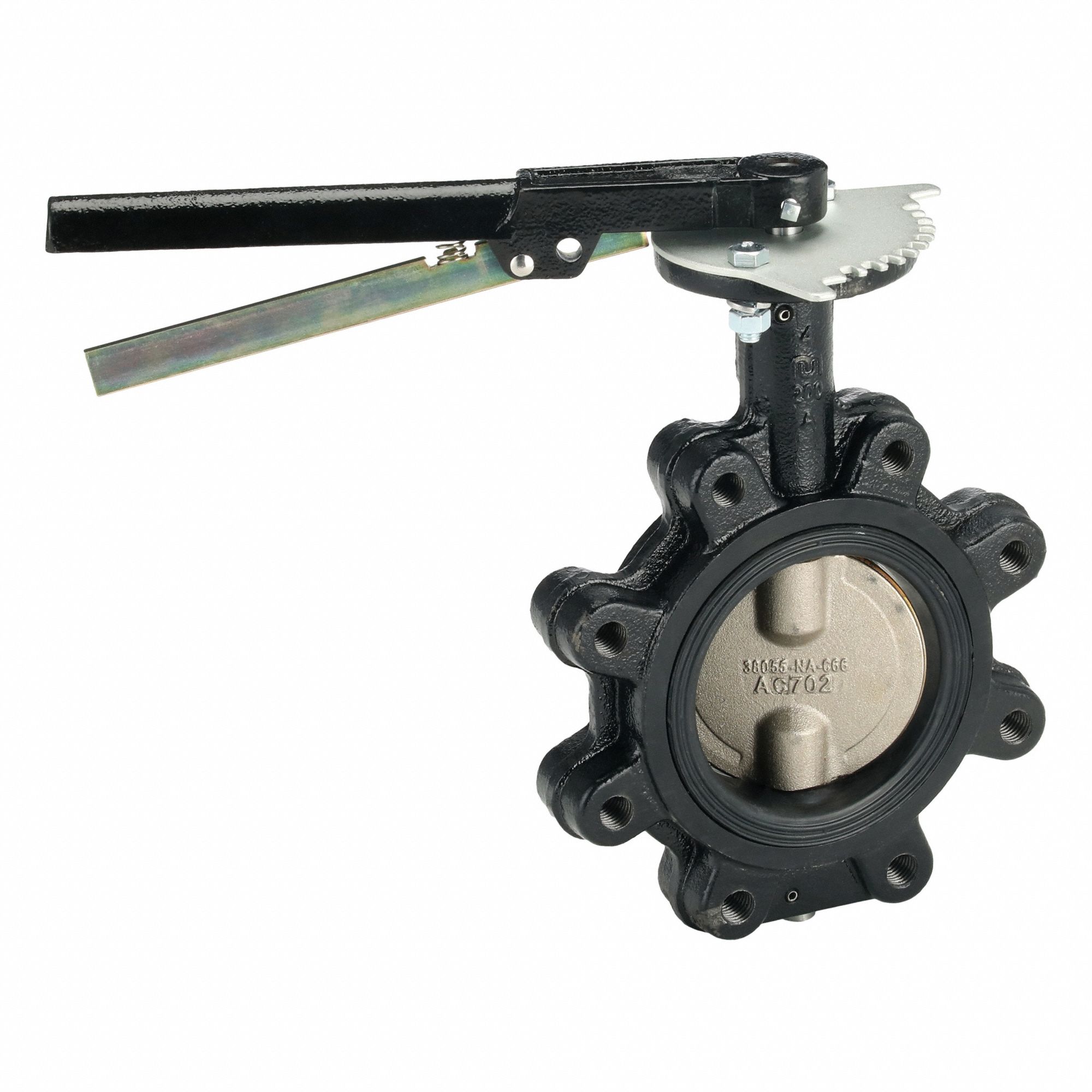 MILWAUKEE VALVE, 4 in Pipe Size, Concentric, Butterfly Valve - 1JBH7 ...