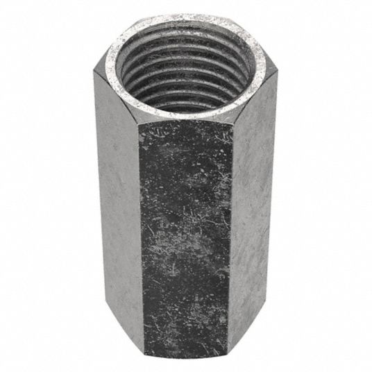 Plain, 18-8, Coupling Nut - 1JE21|205817BG - Grainger