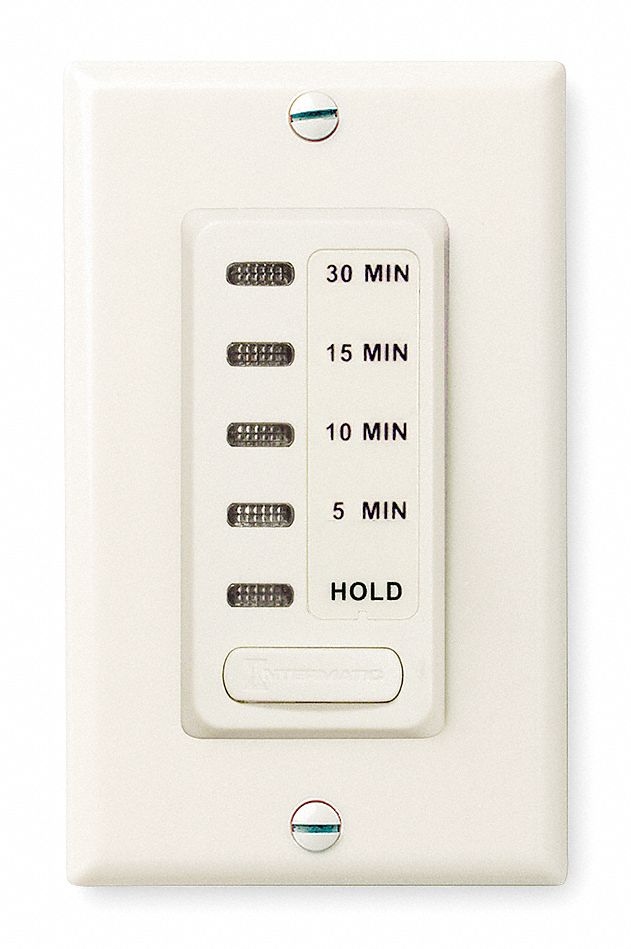 INTERMATIC AUTO SHUT OFF TIMER,ALMOND,1/4 HP - Wall Switch Timers ...