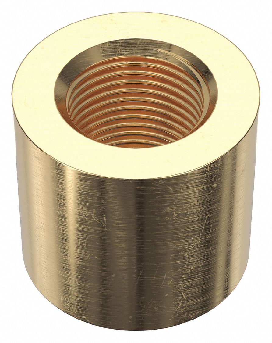 1/4"-40 Thread, 5/8 in Hex Wd, Panel Nut - 1JLK4|Z0123 - Grainger