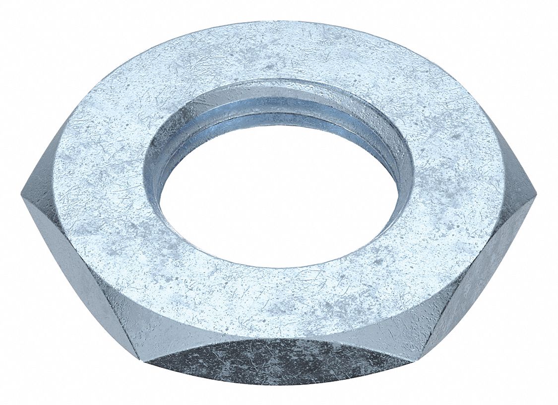 3/8"-32 Thread, 5/8 in Hex Wd, Panel Nut - 1JLP6|Z0185 - Grainger