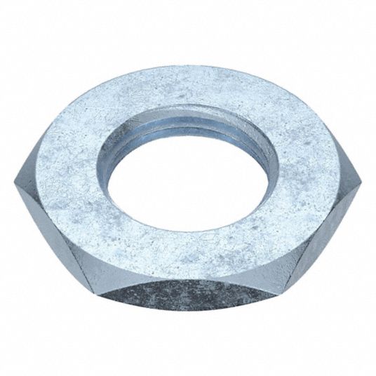 3/8"-32 Thread, 5/8 in Hex Wd, Panel Nut - 1JLP6|Z0185 - Grainger