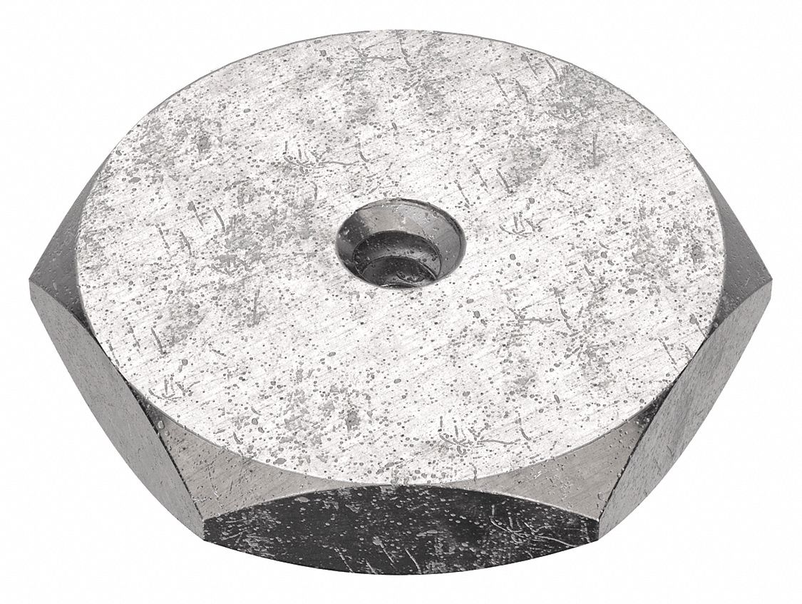 1/8"-27 Thread, 5/8 in Hex Wd, Panel Nut - 1JLU4|Z0215 - Grainger
