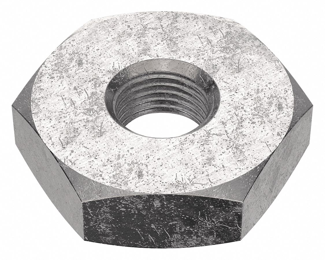 1/4"-40 Thread, 5/8 in Hex Wd, Panel Nut - 1JLU6|Z0218 - Grainger