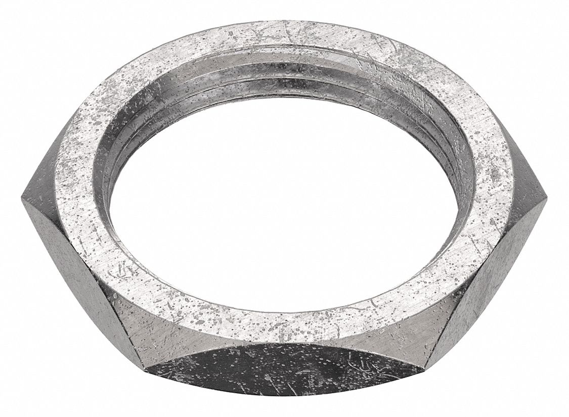 5/8"-27 Thread, 3/4 in Hex Wd, Panel Nut - 1JLV4|Z0228 - Grainger