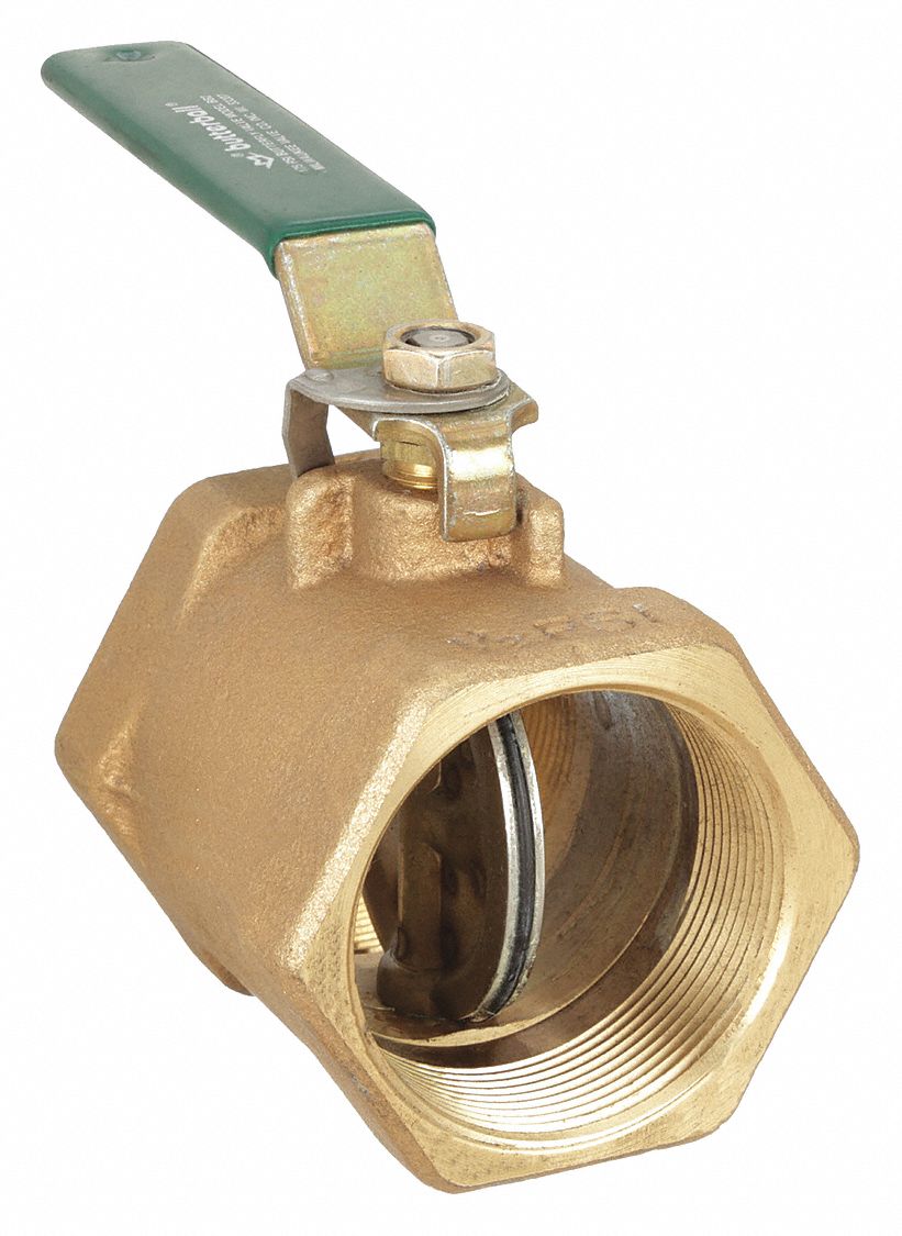 MILWAUKEE VALVE DISC VALVE,1 PC,2 IN,BRONZE,FNPT - Butterfly Valves ...