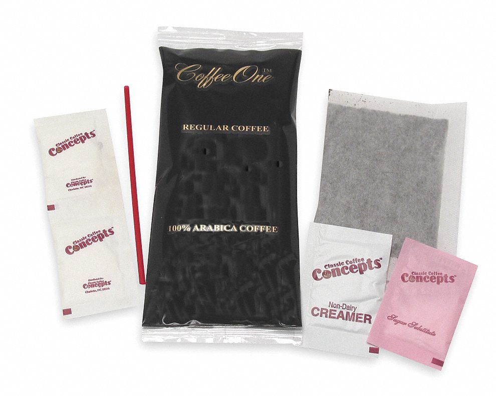 Coffee Packet, 50 PK - Grainger
