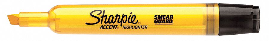 Highlighter, Barrel Type Wide, PK 12 - Grainger