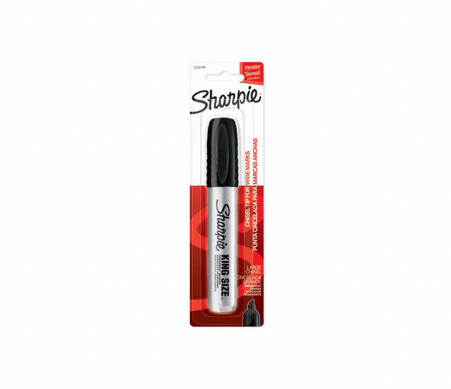 SHARPIE Marcador Permanente, Cincel, Con Tapa, Ancho - 1JU73 | 2178476 ...