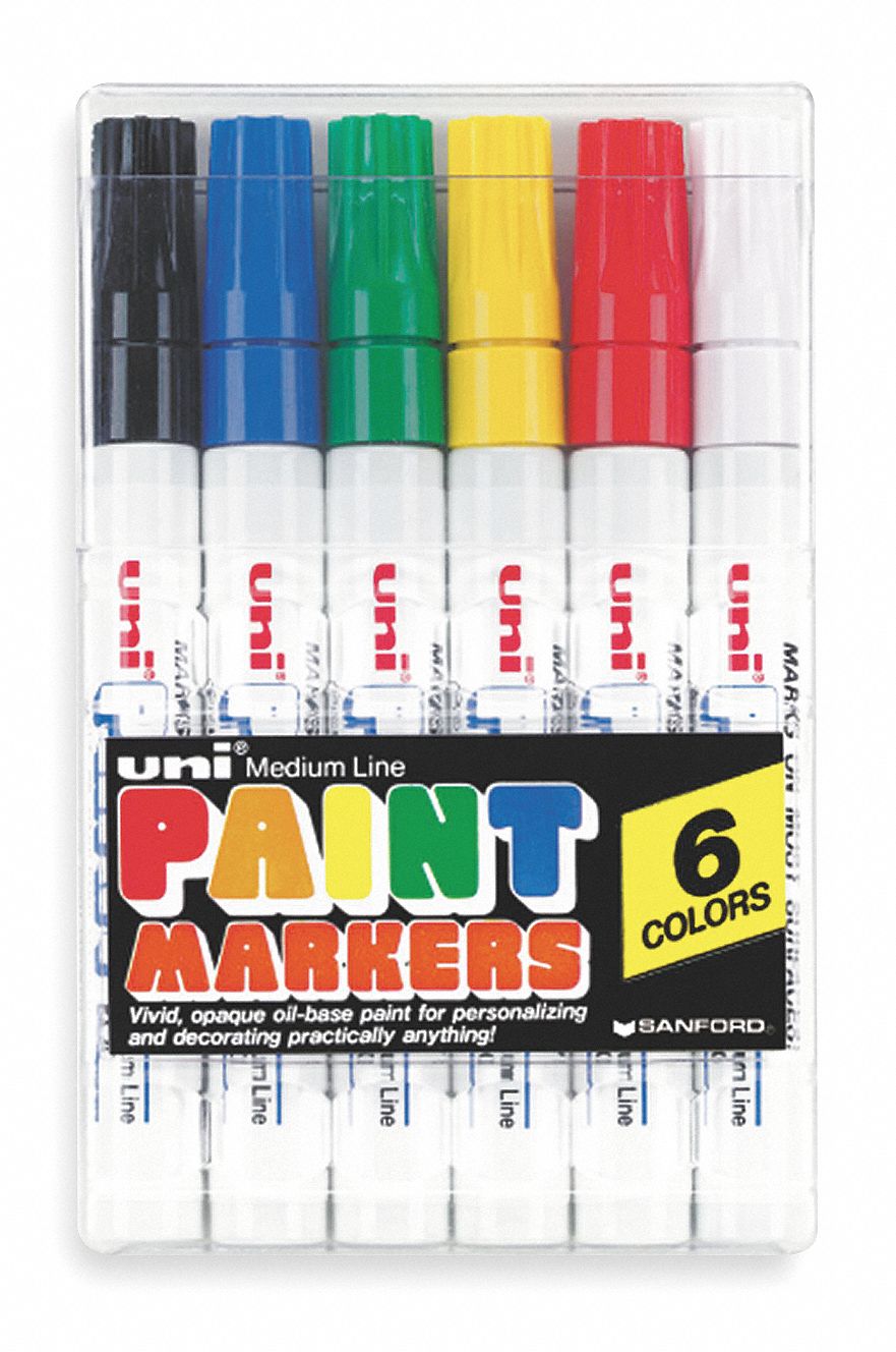 Paint Marker Tip, 6 PK - Grainger