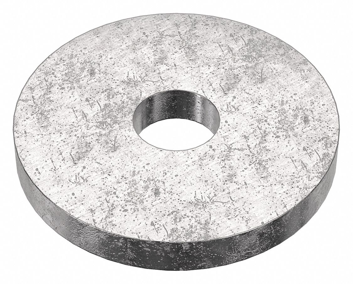 18-8, Stainless Steel, Large O.D. & Thick Oversized Washer - 1JUZ2 ...