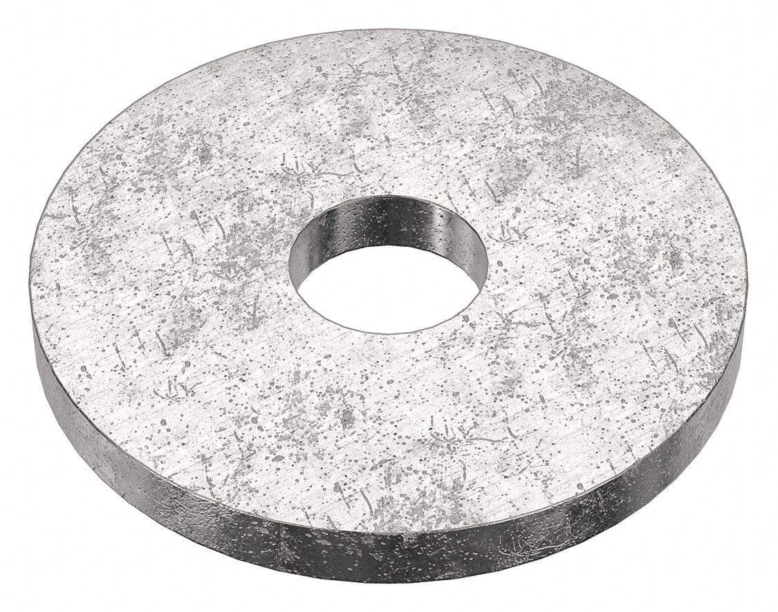 18-8, Stainless Steel, Large O.D. & Thick Oversized Washer - 1JUZ4 ...