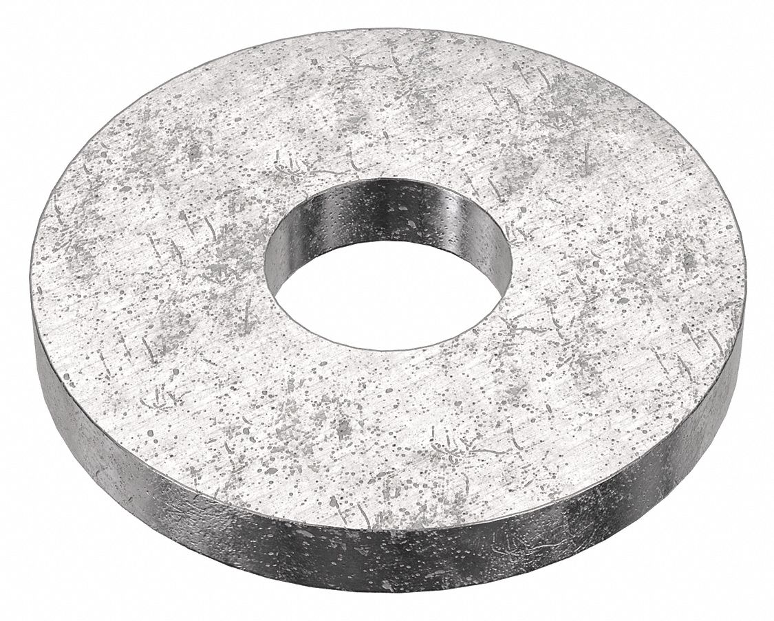 18-8, Stainless Steel, Large O.D. & Thick Oversized Washer - 1JUZ8 ...