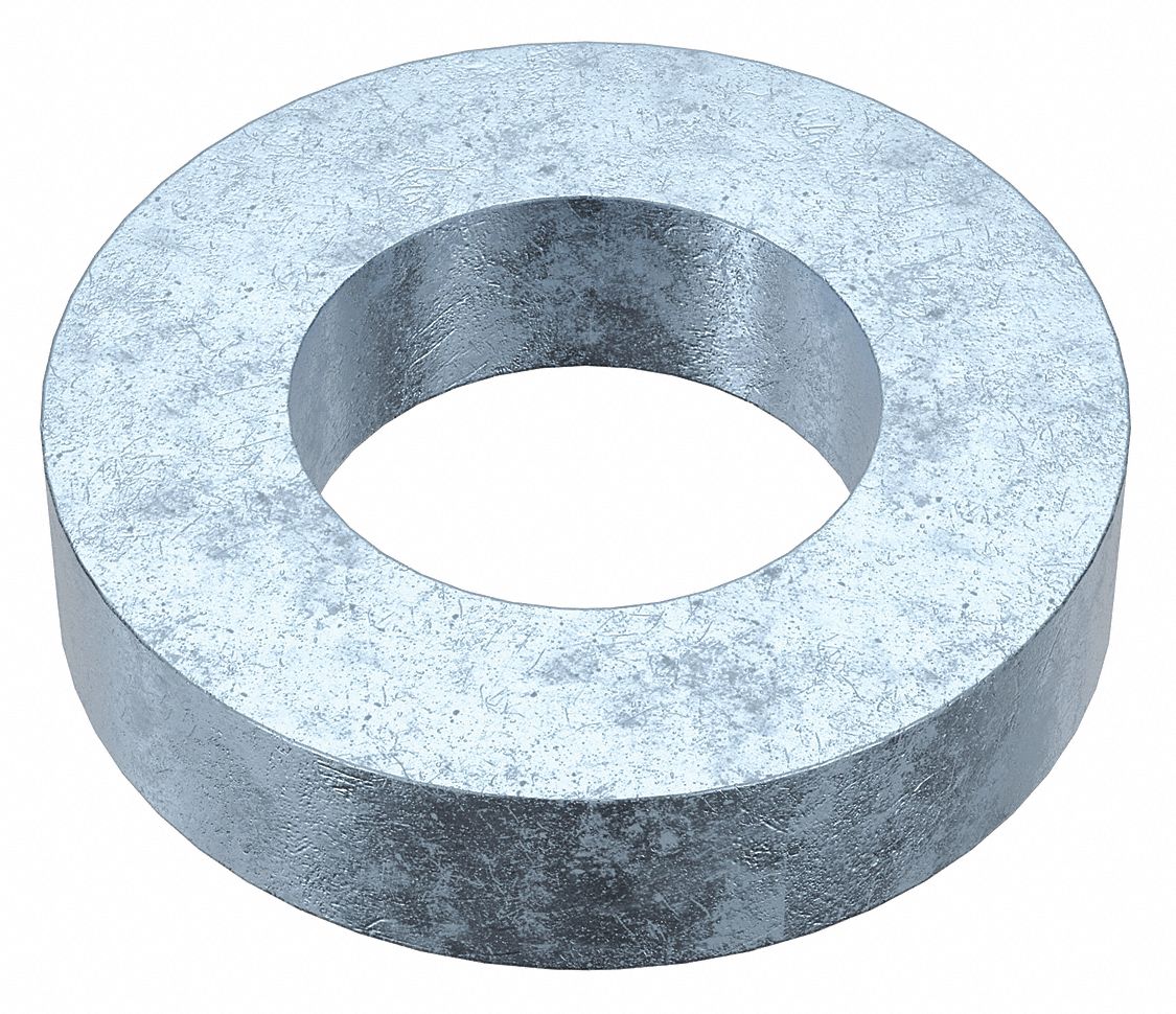 Case Hardened, Zinc Plated, Narrow Rim Type B Washer - 1JUZ9|WASB#0NZ ...