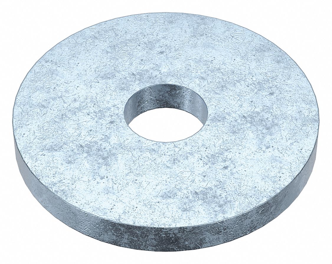 Case Hardened, Zinc Plated, Wide Rim Type B Washer - 1JVL2|WASB#0WZ ...