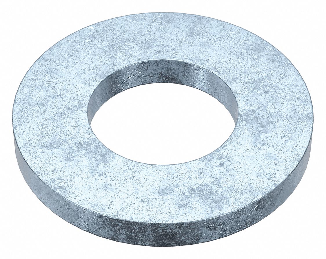 Case Hardened, Zinc Plated, Narrow Rim Type B Washer - 1JVL3|WASB#10NZ ...