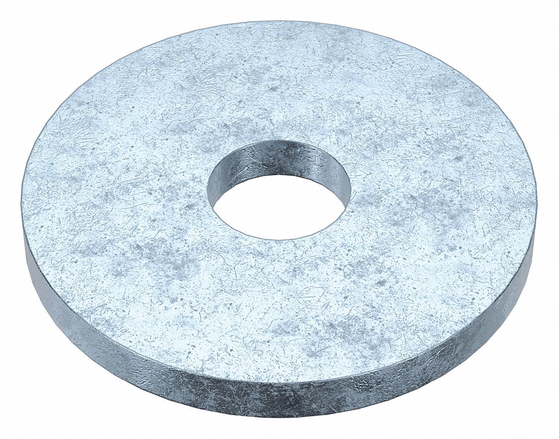 Case Hardened, Zinc Plated, Wide Rim Type B Washer - 1JVL5|WASB#10WZ ...