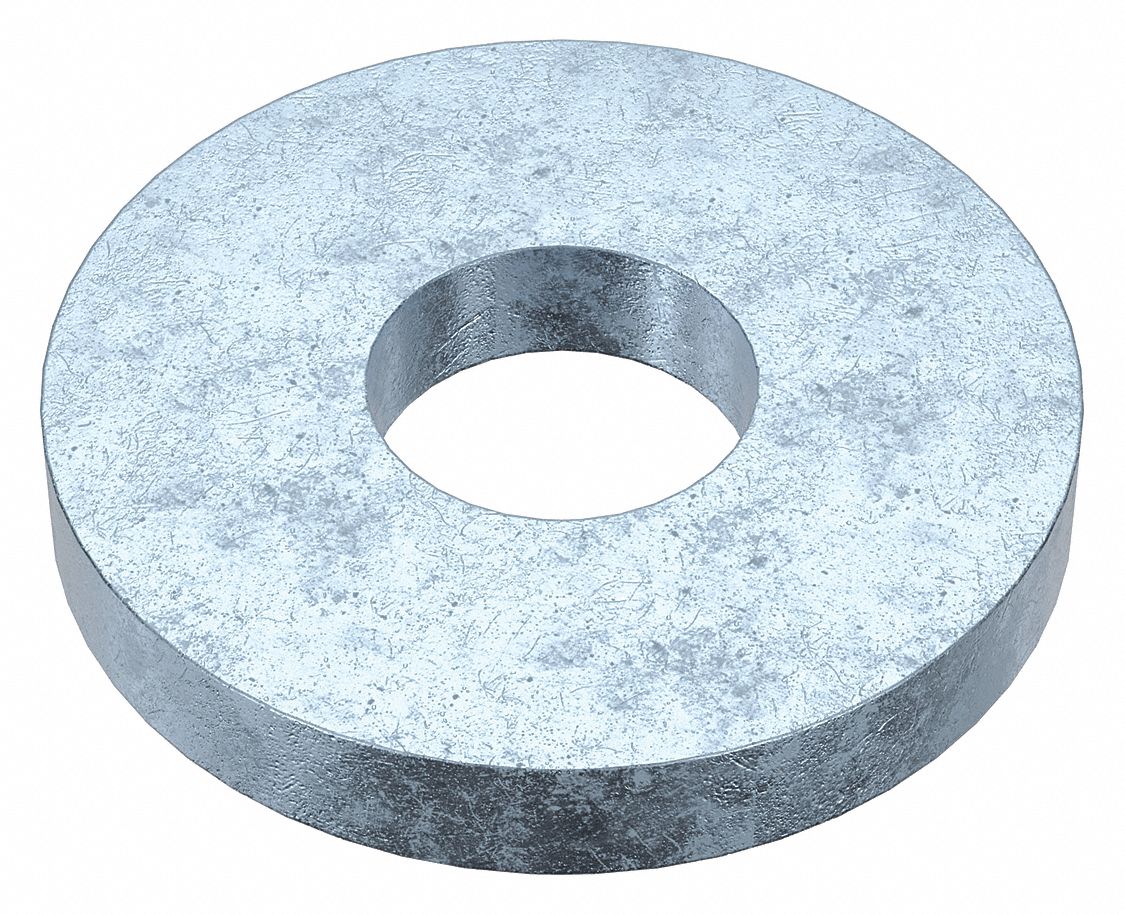 Case Hardened, Zinc Plated, Type B Washer - 1JWL1|WASB#2RZ - Grainger
