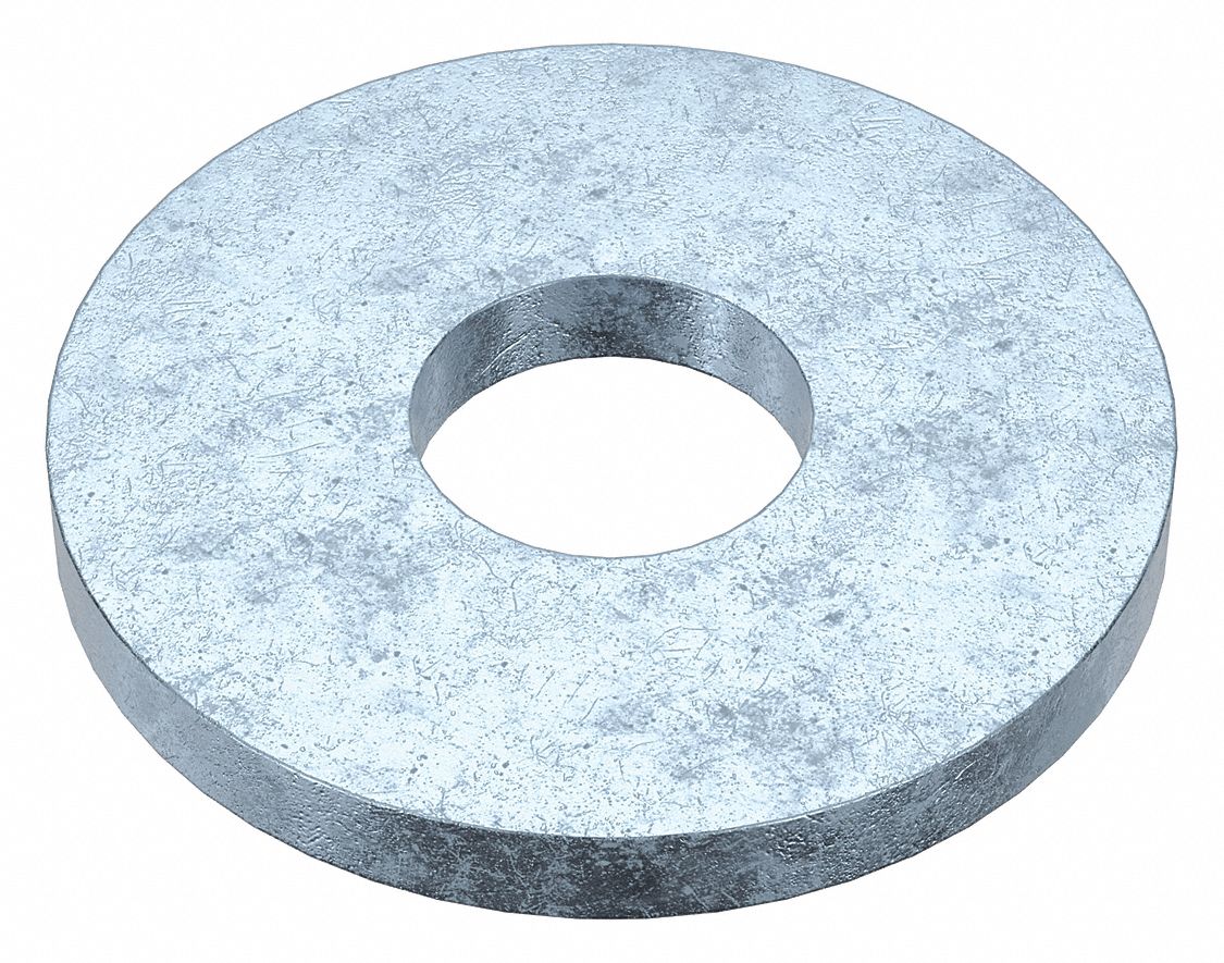 Case Hardened, Zinc Plated, Type B Washer - 1JWL7|WASB#6RZ - Grainger