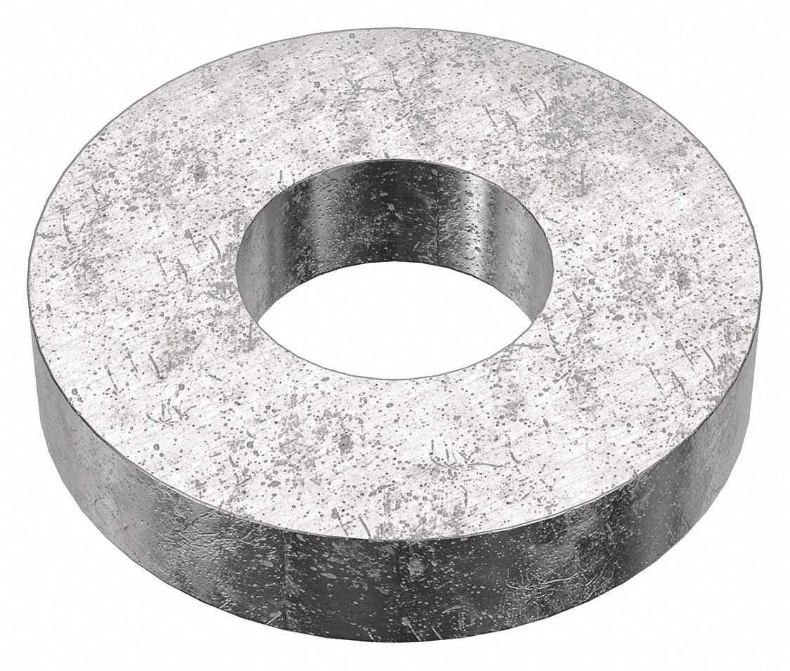 18-8, Stainless Steel, Flat Washer - 1JYC4|Z8804SS - Grainger