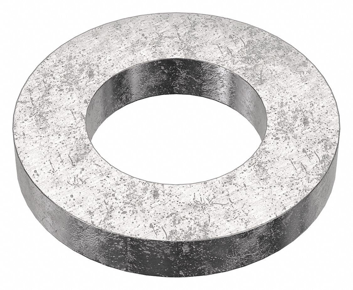 18-8, Stainless Steel, Flat Washer - 1JYC8|Z8810SS - Grainger