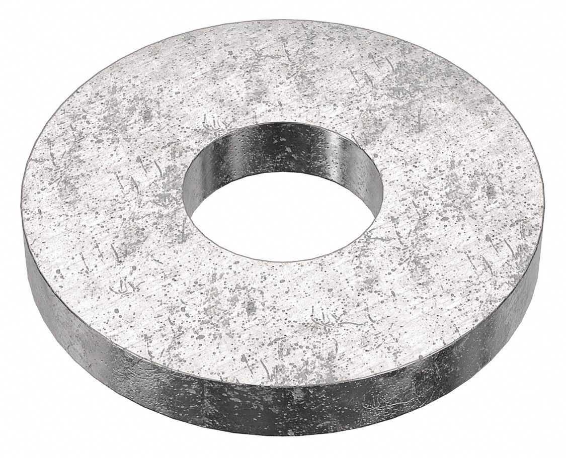 18-8, Stainless Steel, Flat Washer - 1JYE2|Z8848SS - Grainger