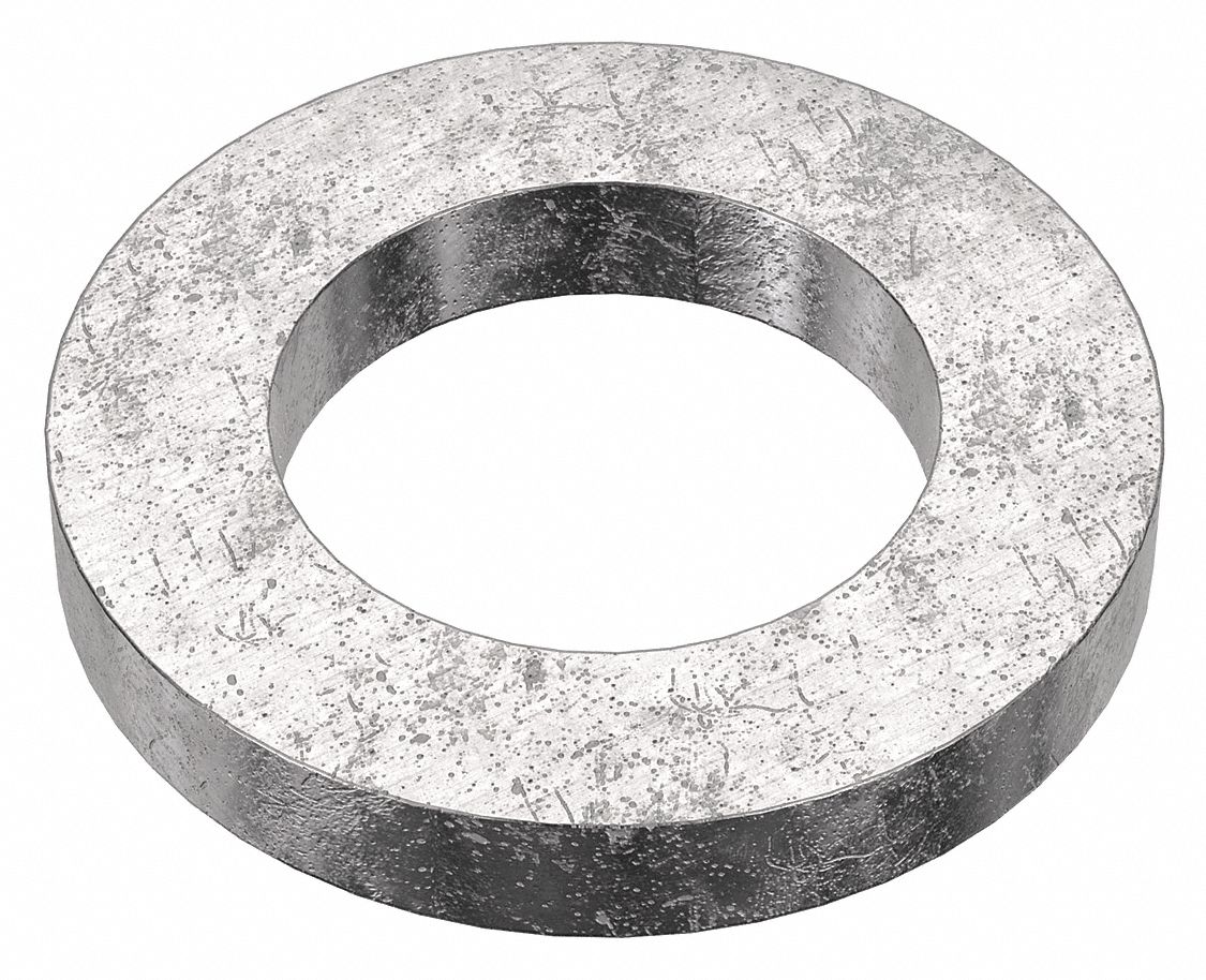 18-8, Stainless Steel, Flat Washer - 1JYE7|Z8860SS - Grainger