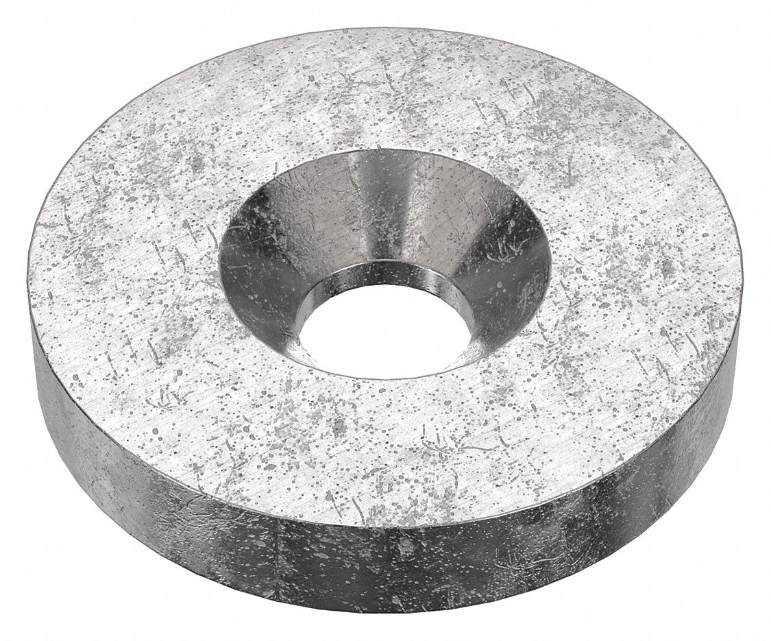 18-8, Stainless Steel, Machined Countersunk Washer - 1JYG7|Z9932SS ...