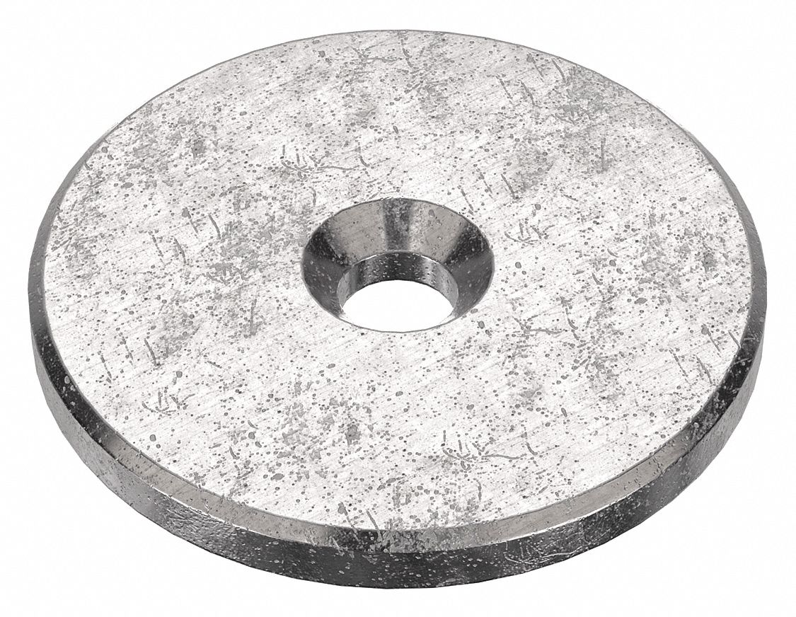 For Screw Size #10, Stainless Steel, Countersunk Washer - 1JYG9|Z9934SS ...