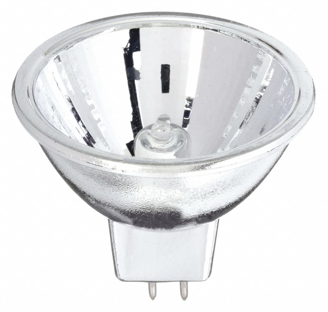 Halogen Lamp, MR16, 2-Pin (GX5.3), Reflector Bulb Type, Watts 35 - Grainger