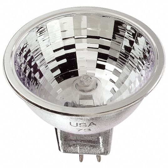 Halogen Lamp, MR16, 2-Pin (GU5.3), Lumens 1490, Reflector Bulb Type ...