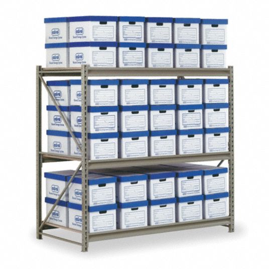 Starter, 96 in x 36 in x 72 in, Bulk Storage Rack - 1KAC9|RSS9636 ...