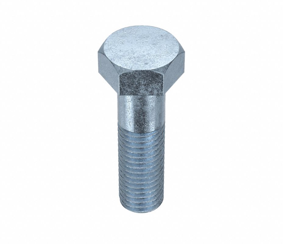 APPROVED VENDOR Tornillo de Cabeza de Dado Hexagonal 5/8"-11 Grado 5 Longitud de 2-1/4", Acabado ...