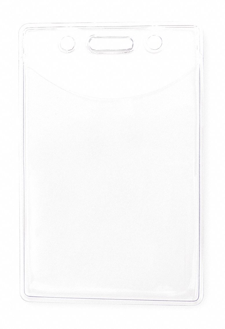 Hang Badge Holder,PK10 - Grainger
