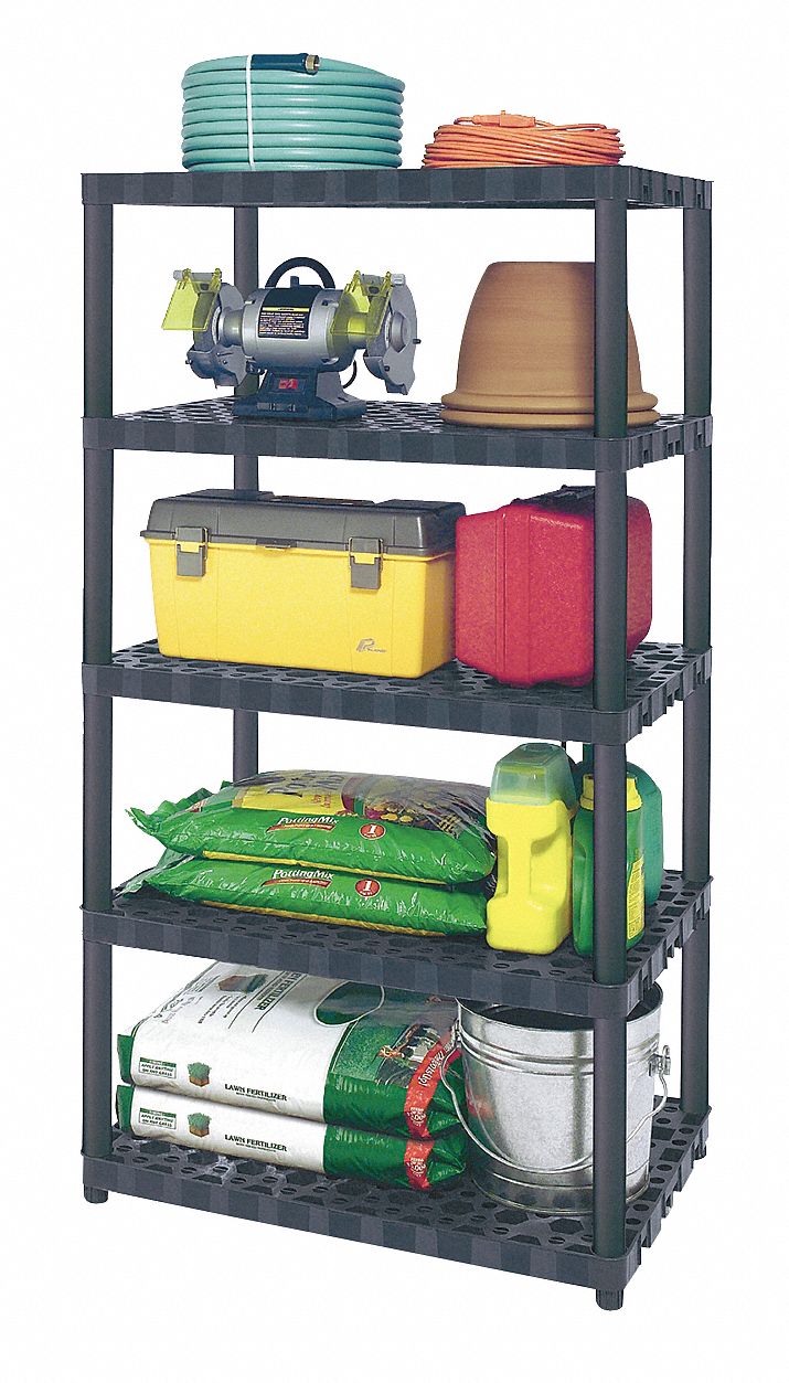 Plastic Shelving - Grainger