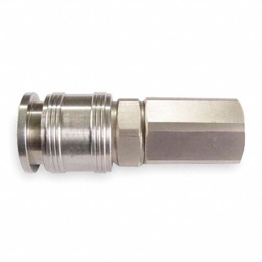 Quick Coupler Body, Universal, 304 Stainless Steel - Grainger