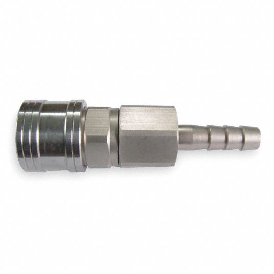 Quick Coupler Body, Asian Style High Flow, 304 Stainless Steel - Grainger