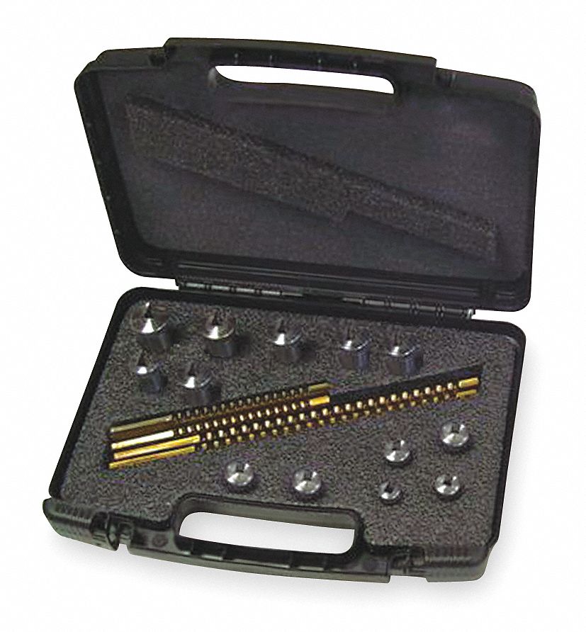 HASSAY SAVAGE CO. Keyway Broach Set: II/III Broach, 4 mm Smallest ...