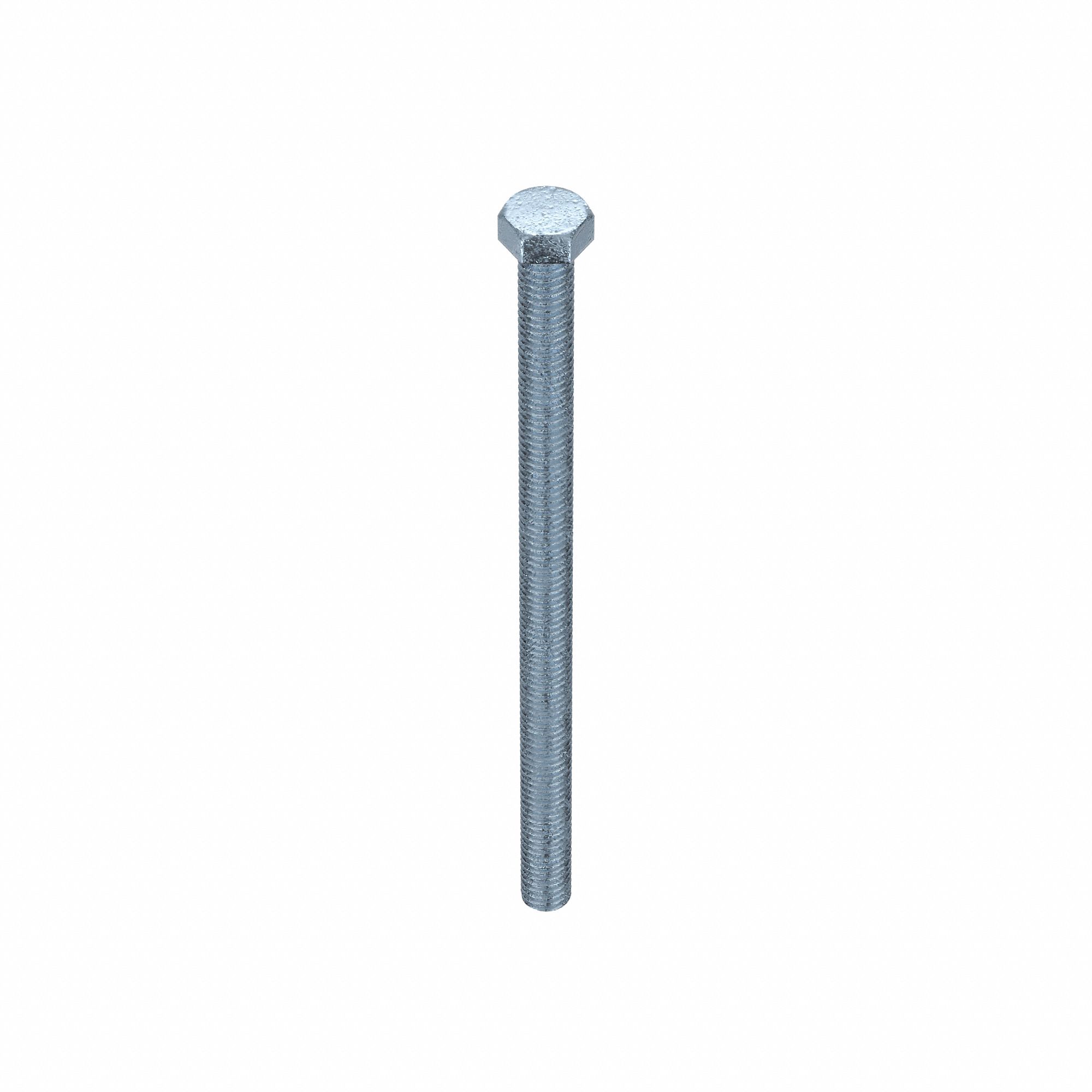 APPROVED VENDOR Tornillo de Cabeza de Dado Hexagonal 3/8"-16 Grado 2 Longitud de 6", Acabado ...