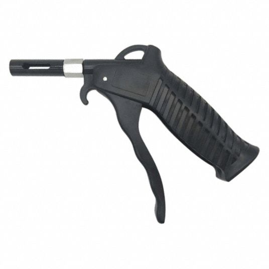 SPEEDAIRE Air Gun: Pistol-Grip Grip, Nylon, 1/4 in NPT Female, 1 Nozzle ...