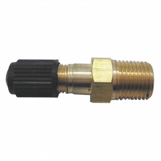 SPEEDAIRE Air Tank Valve, Brass, — Length (In.) - 1KUH4|A9150-BG-GRA ...