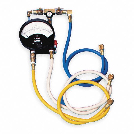 WATTS, Backflow Preventer Test Kit, 3 Valve - 1KYB6|TK-9A - Grainger